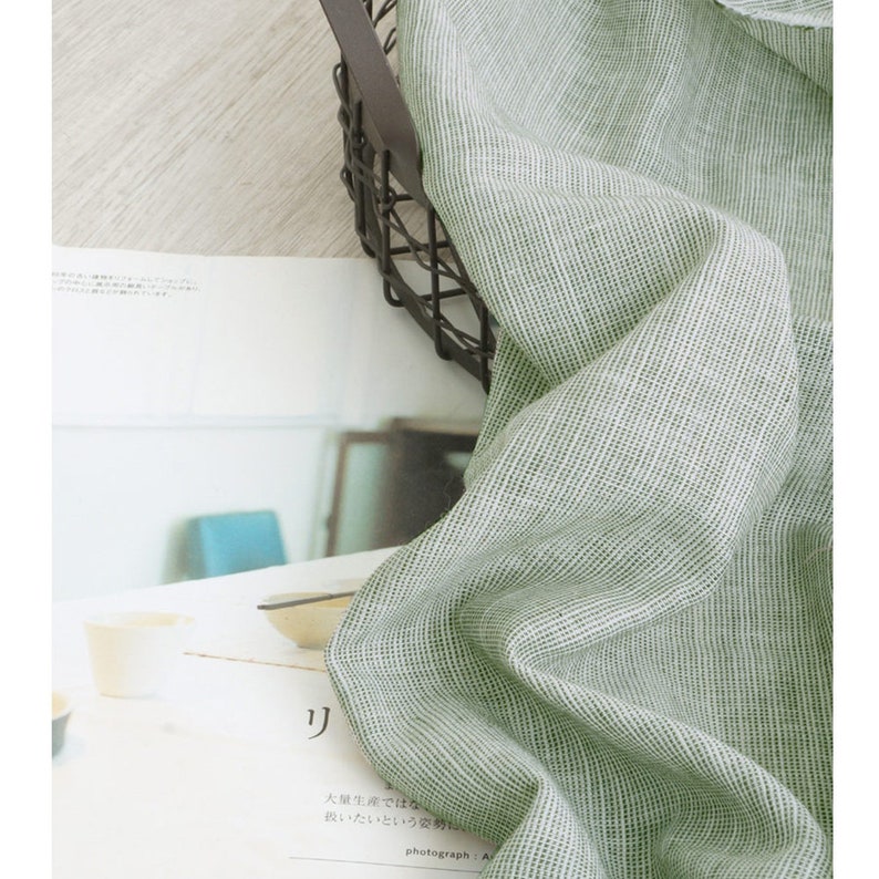 Linen Cotton Gauze Fabric Muslin Fabric Soft Linen Gauze by - Etsy