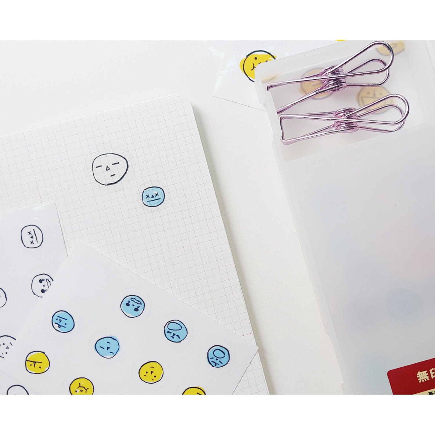 6 Sheets Scrapbook Decor Stickers Decals Clear Stickers Dairy | Etsy