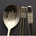Korean Chopsticks Spoon Set / Jeosgalag / Metal Chopsticks / STAINLESS ...