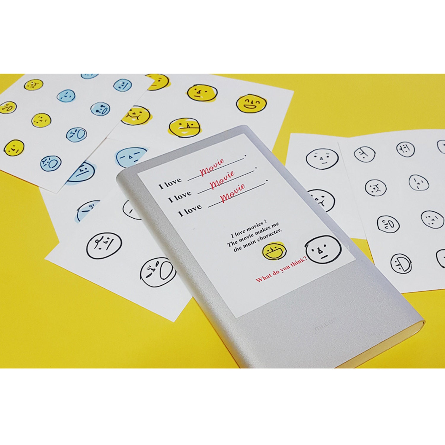 6 Sheets Scrapbook Decor Stickers Decals Clear Stickers Dairy | Etsy