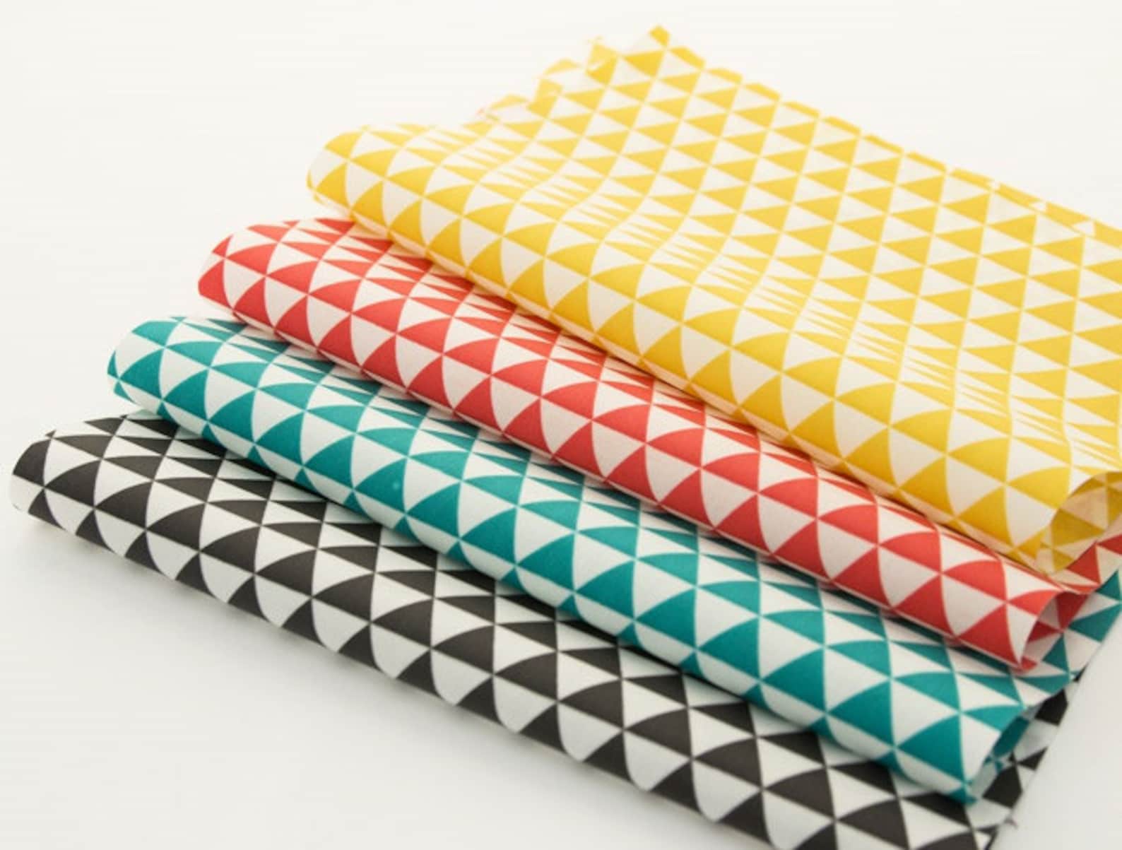 Laminated Coated Fabrics Cotton Fabric by the Yard Mini - Etsy