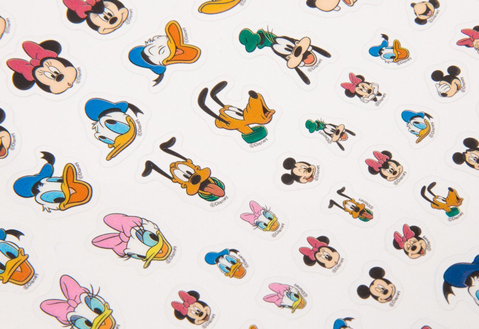 2 Sheets Comic Character Face Sticker Scrapbooking Stickers | Etsy