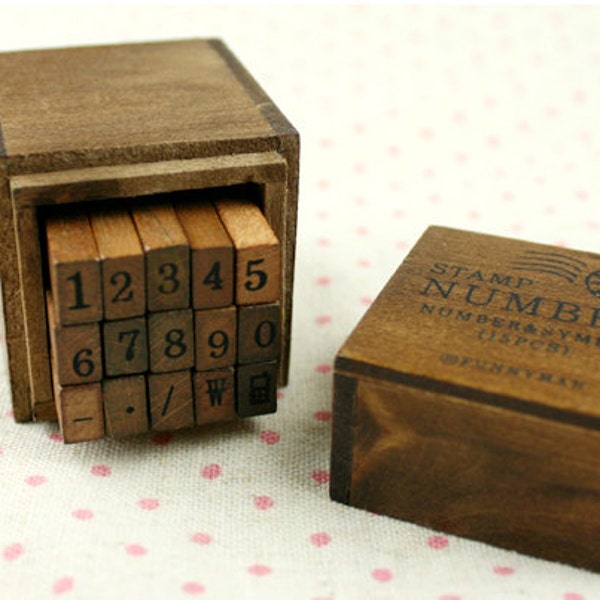 Number Stamps - Etsy
