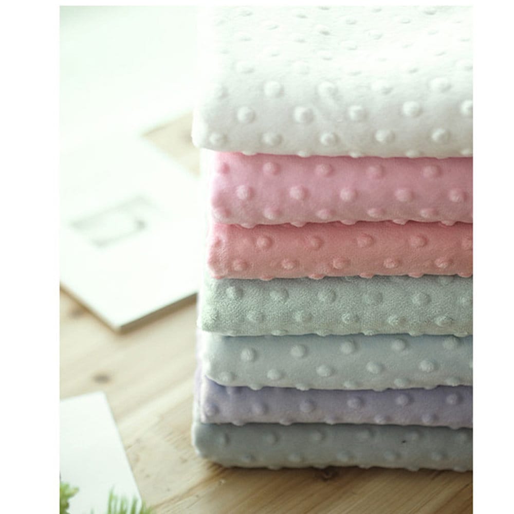 Microfiber Polyester Fabric by the Yard Upholstery Minky | Etsy