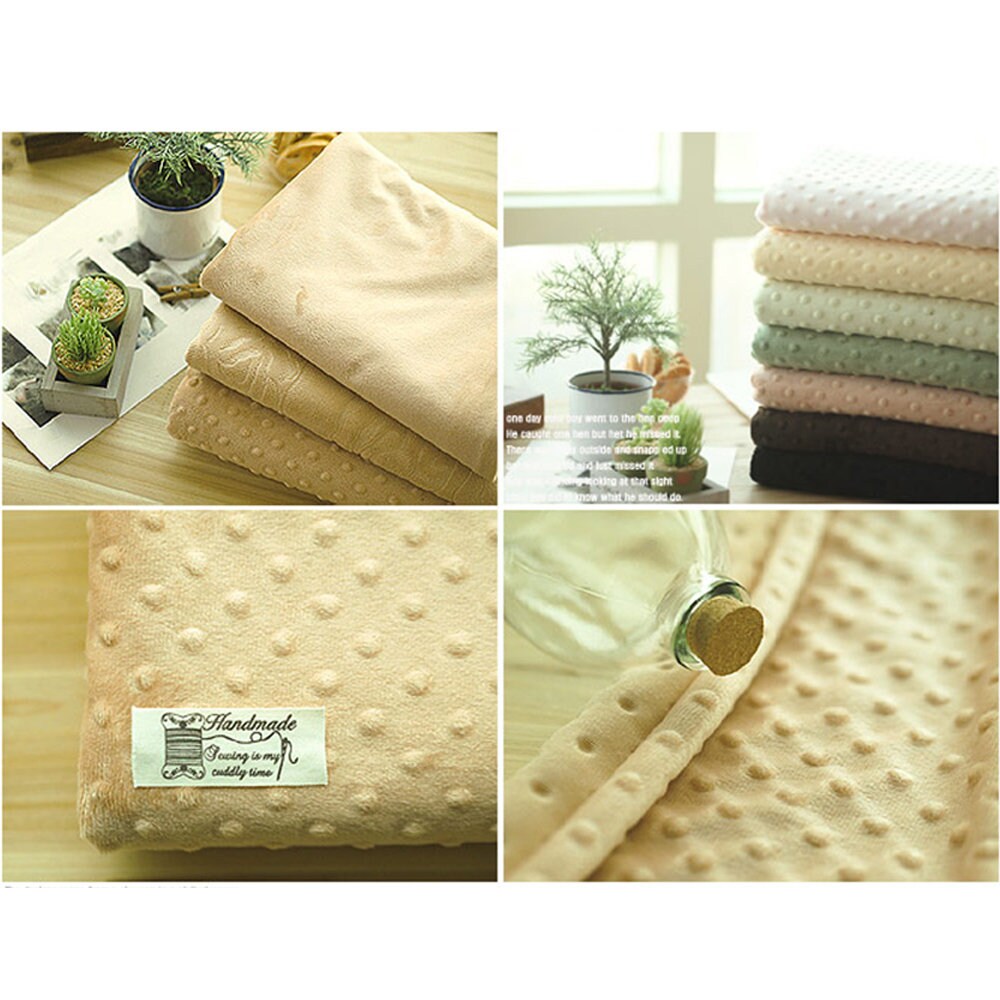 Microfiber Polyester Fabric by the Yard Upholstery Minky - Etsy