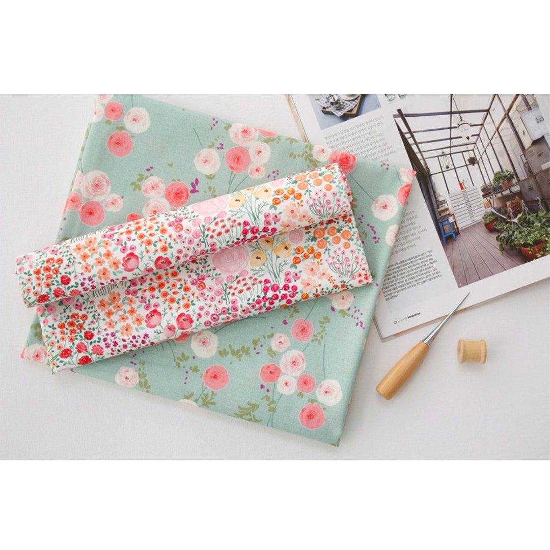 Cotton Fabrics by the Yard 100% Cotton Prints DTP Digital Textile ...