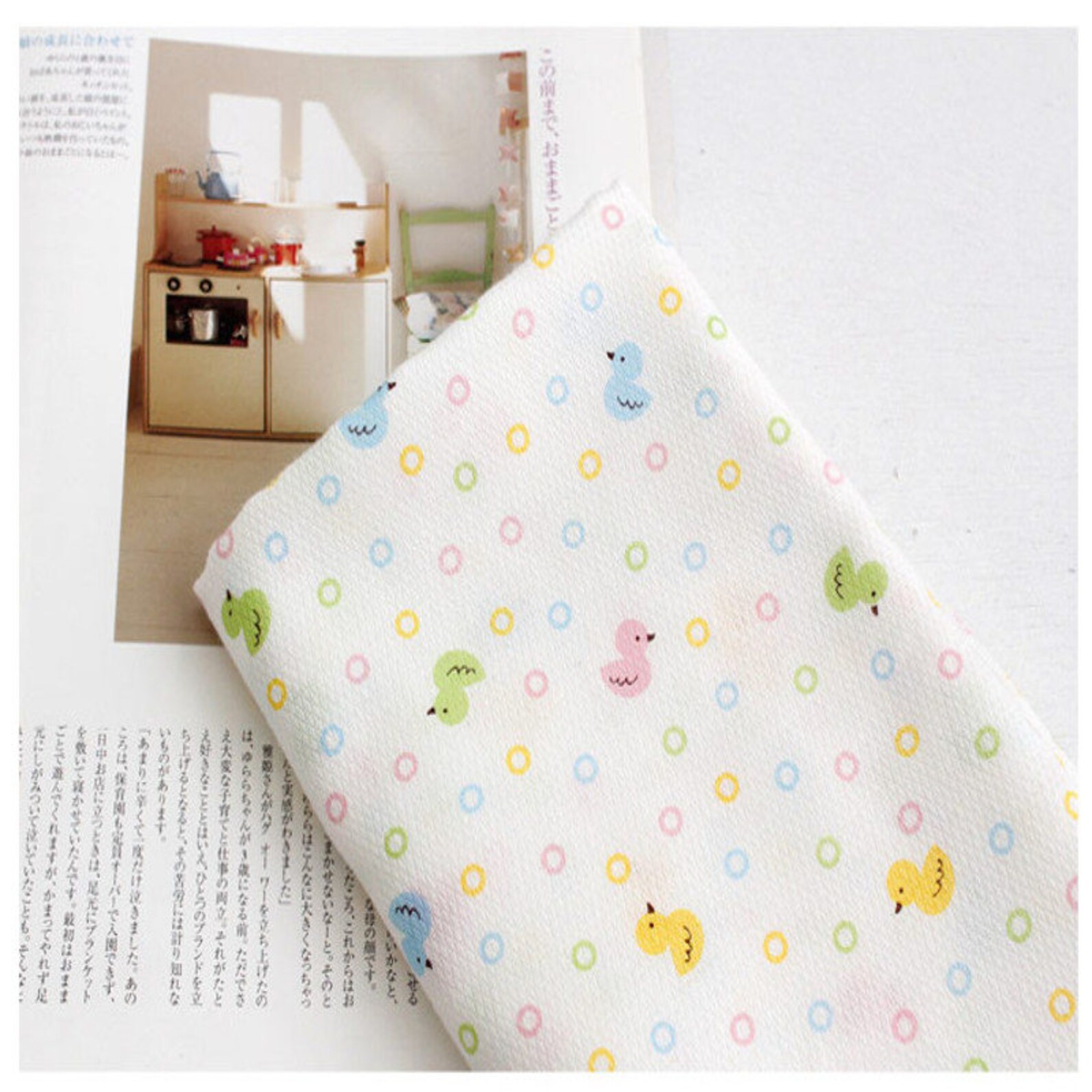 Cotton Gauze Fabric Muslin Baby by the Yard Korean Gauze | Etsy