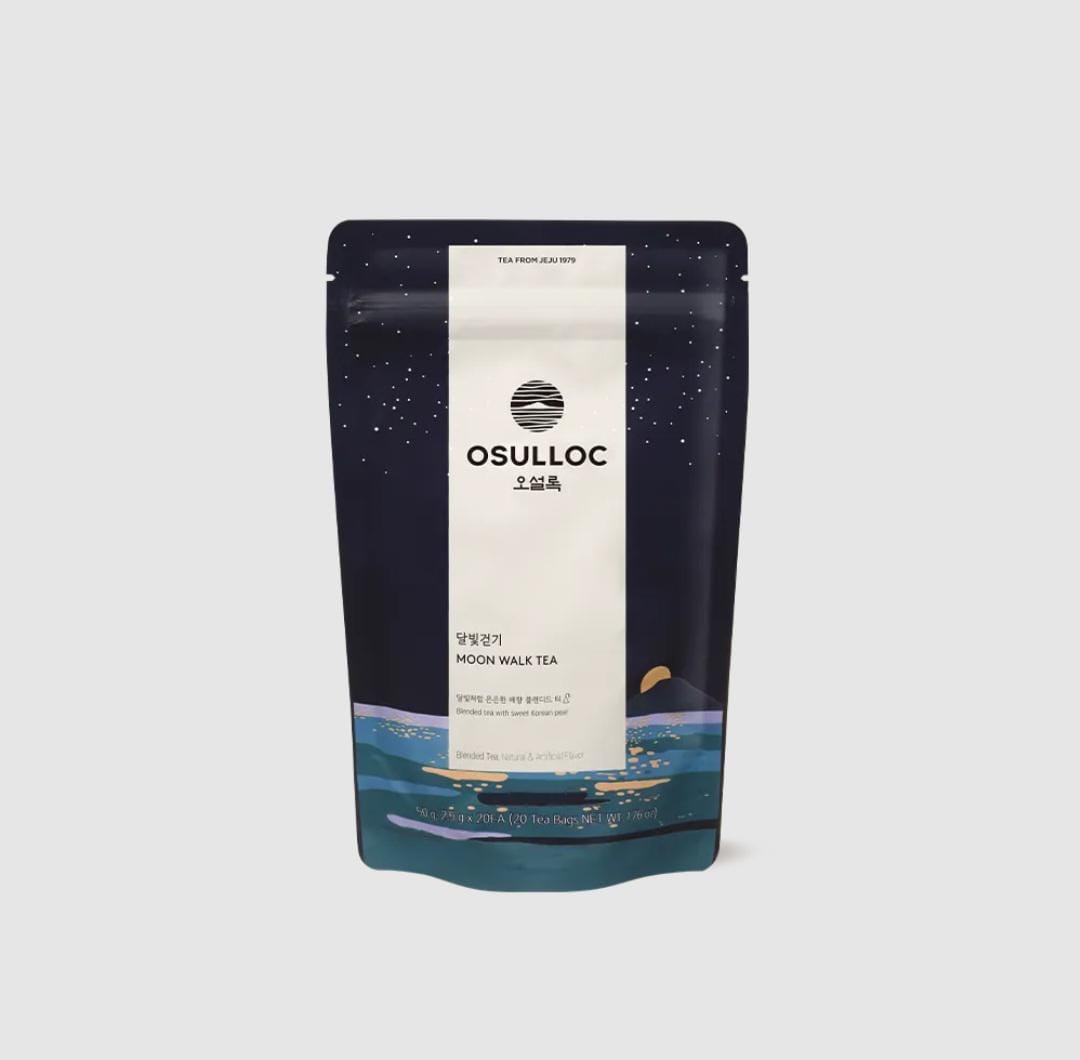 OSULLOC Moon Walk Tea (korean Pear Flavor) Premium Blended Tea Bag ...