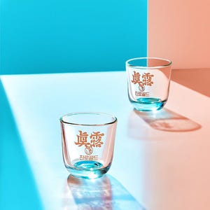 Hite Jinro Official KOREAN Soju Shot Glass Set of 2 With Box Cups - Etsy