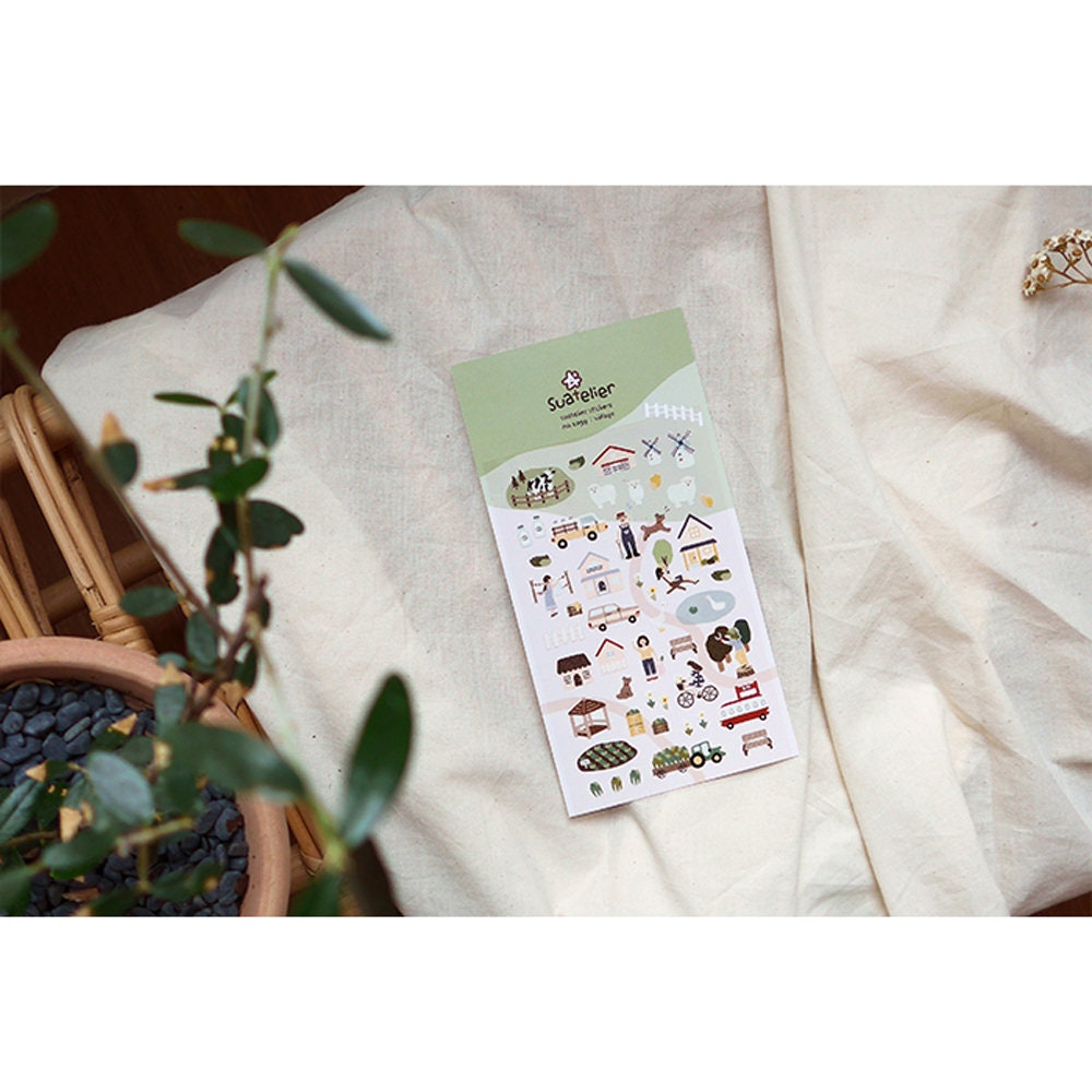 Scrapbook Decor Stickers Decals Paper Stickers Dairy Stickers | Etsy