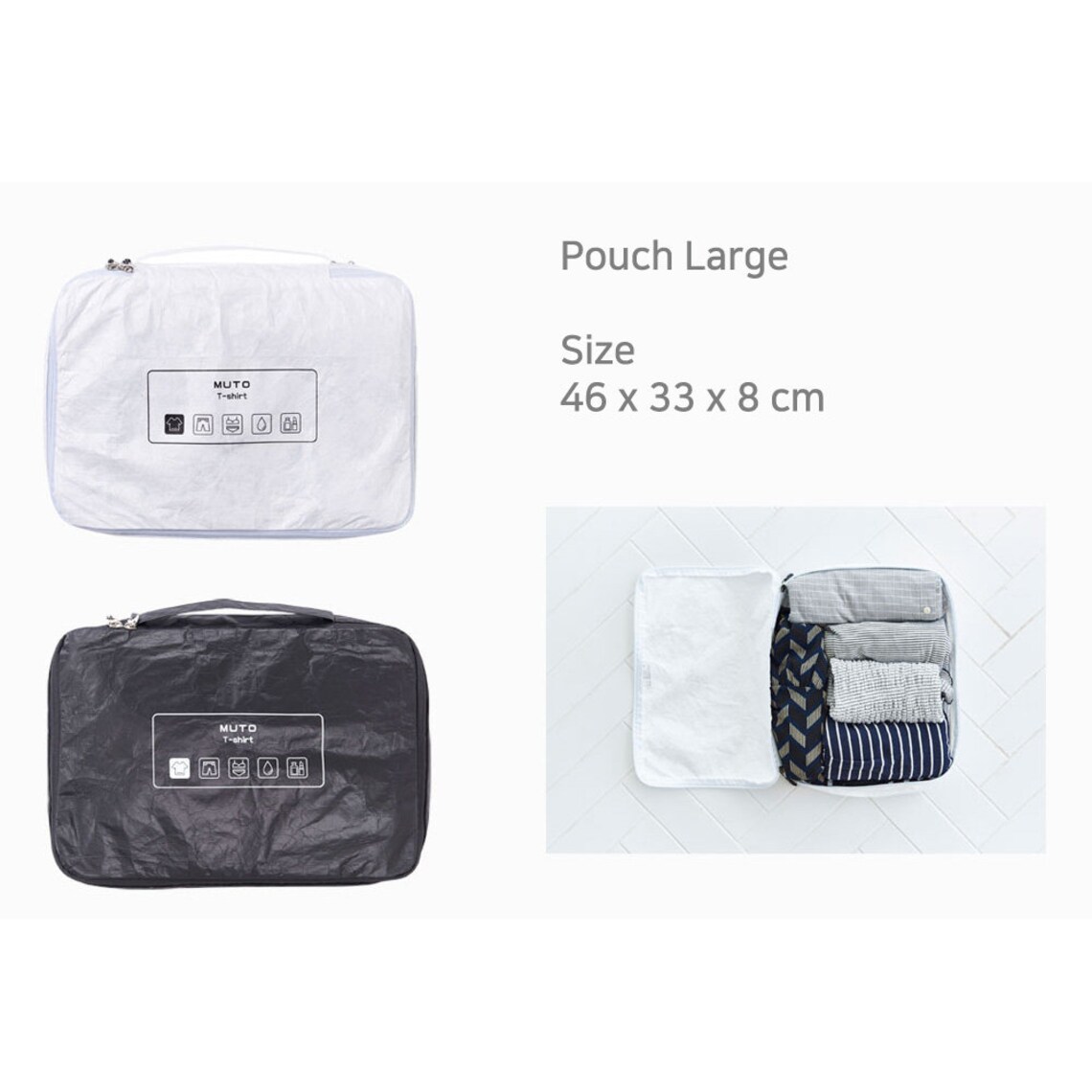 Tyvek Travel Packing Pouch 4 PCS Set Luggage Suitcase - Etsy