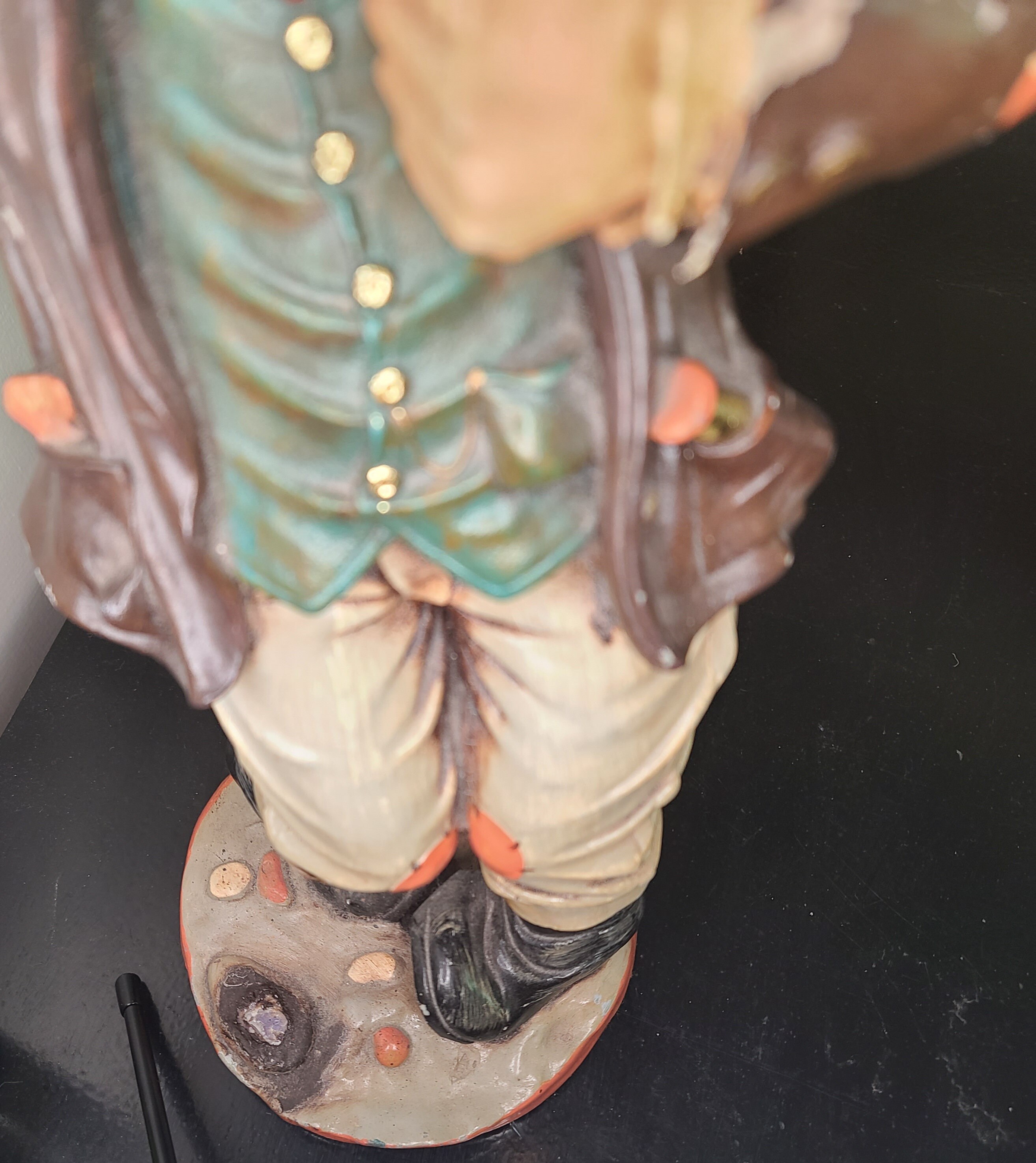 How to Catch a Trout Fisherman Statue Signed by Peter Mook | Signed ...