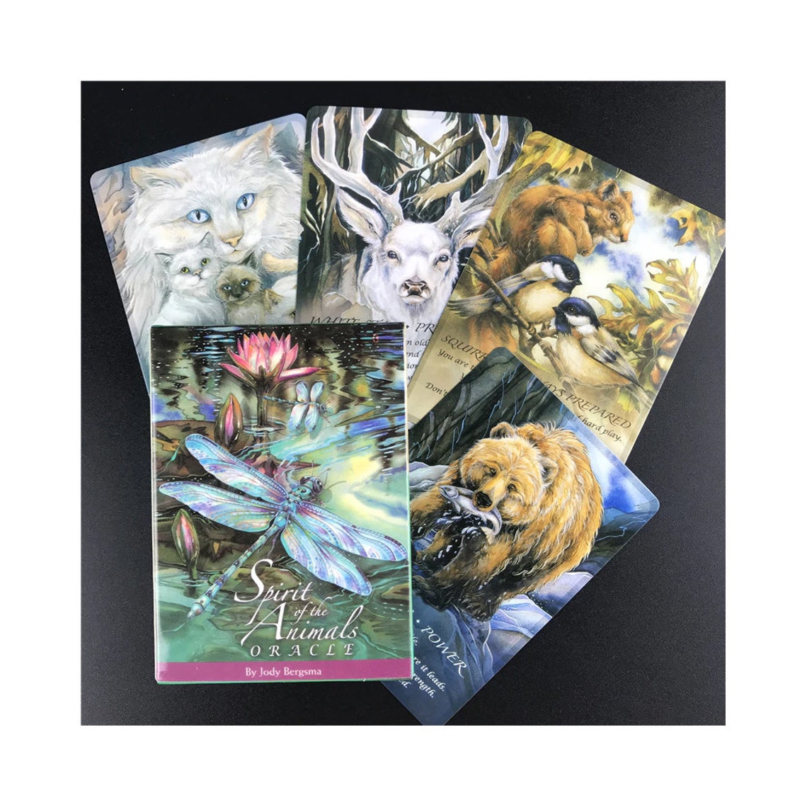 Spirits of the animals oracle cards Tarot card deck | Etsy