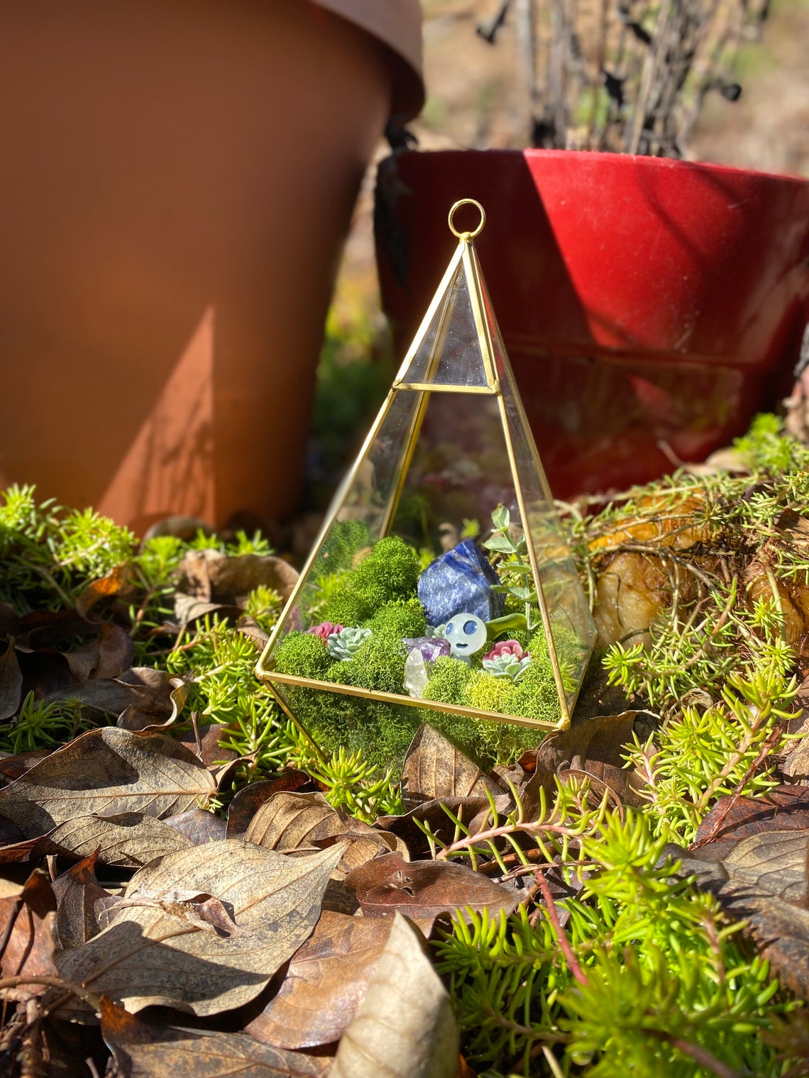 Gold Pyramid Garden - Etsy