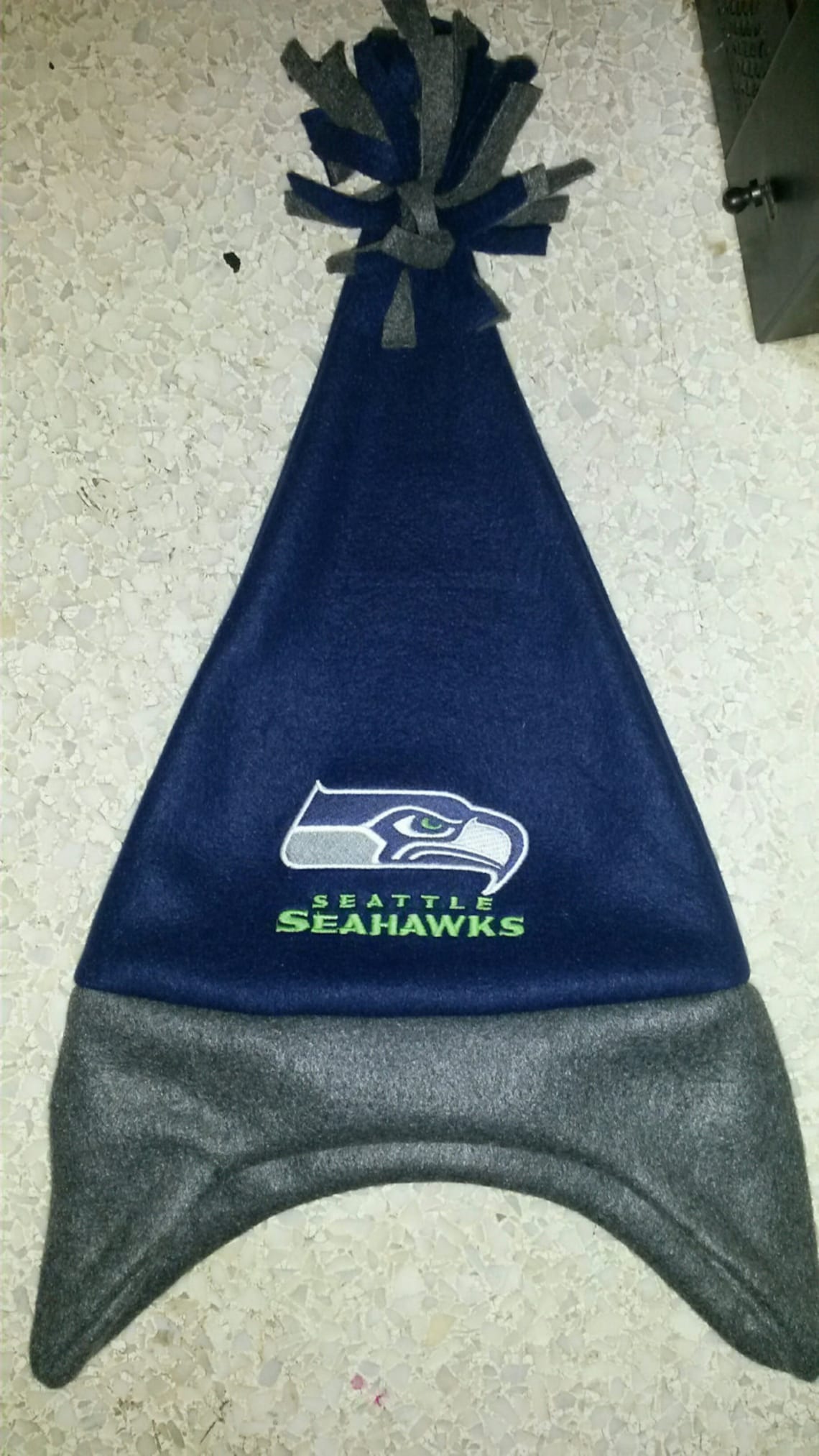 Seattle Seahawks Fleece Hat - Etsy