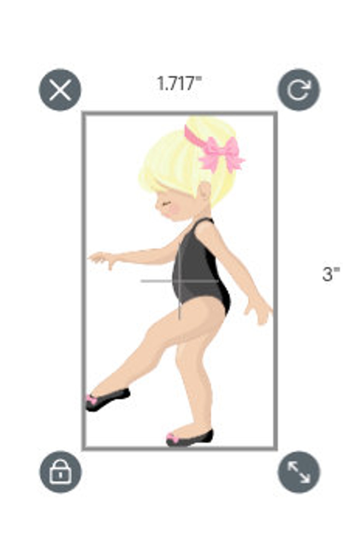 Ballet Stickers Ballerina Stickers Vinyl Decal Stickers - Etsy