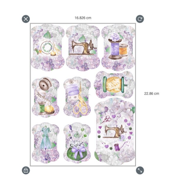 Ribbon Spool Cards Set of 9 Vintage French Design Lace | Etsy