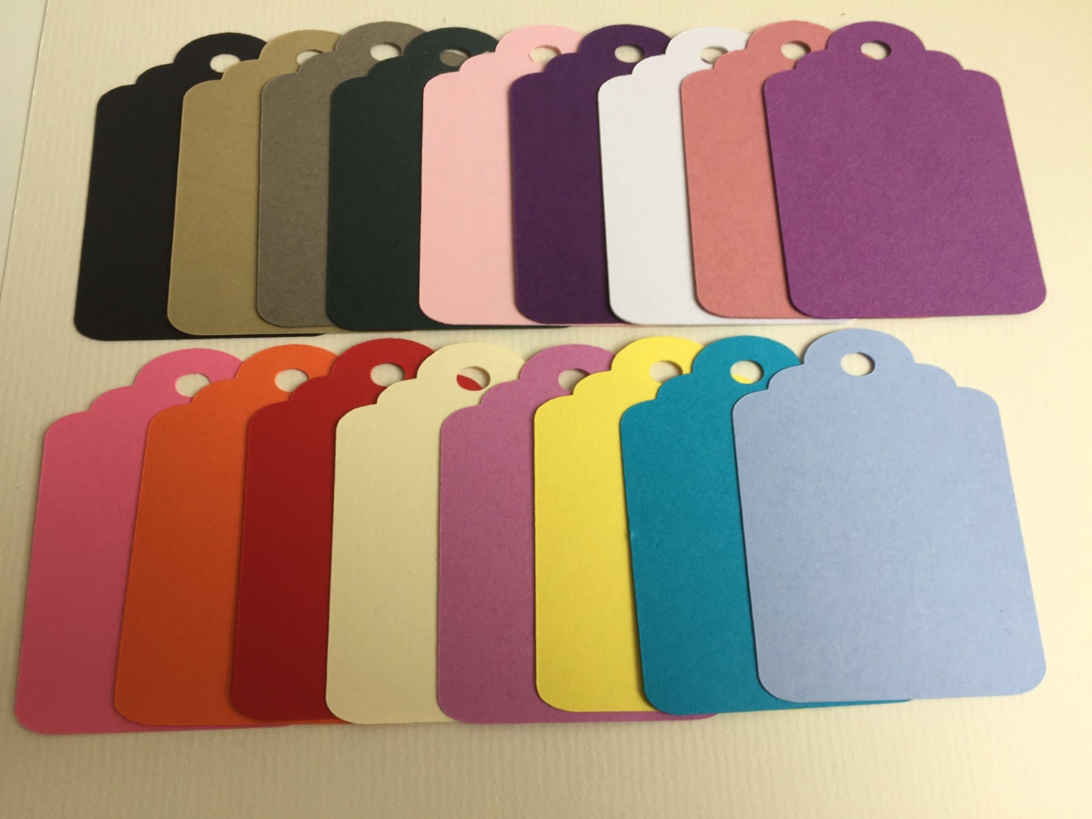 Craft Gift Tags Gift Tags Pack 15 Gift Tags 2.5 | Etsy UK