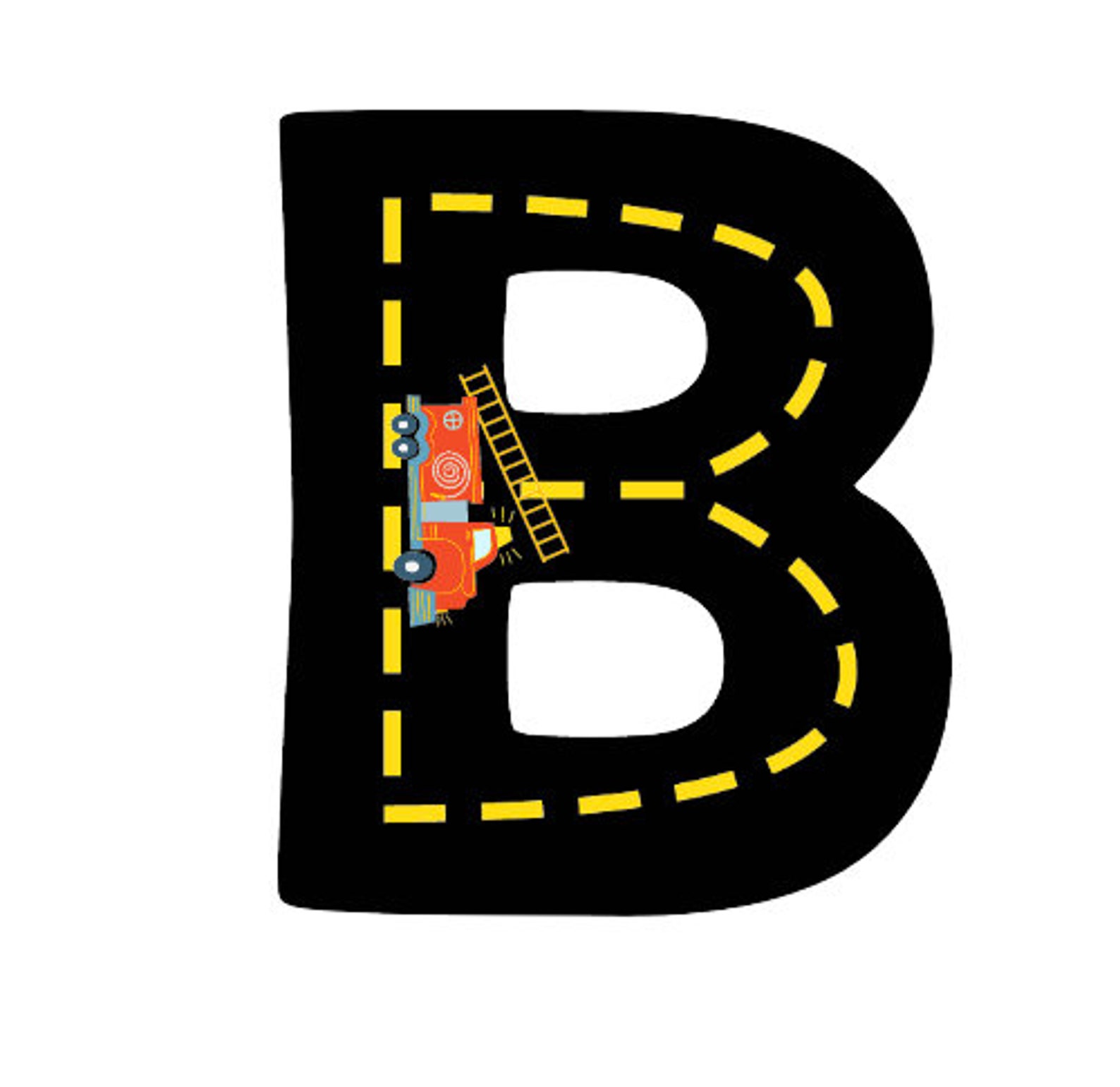 Personalised Name Stickers Transport Theme Road Design - Etsy