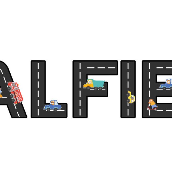 Letters Wall Decal - Etsy