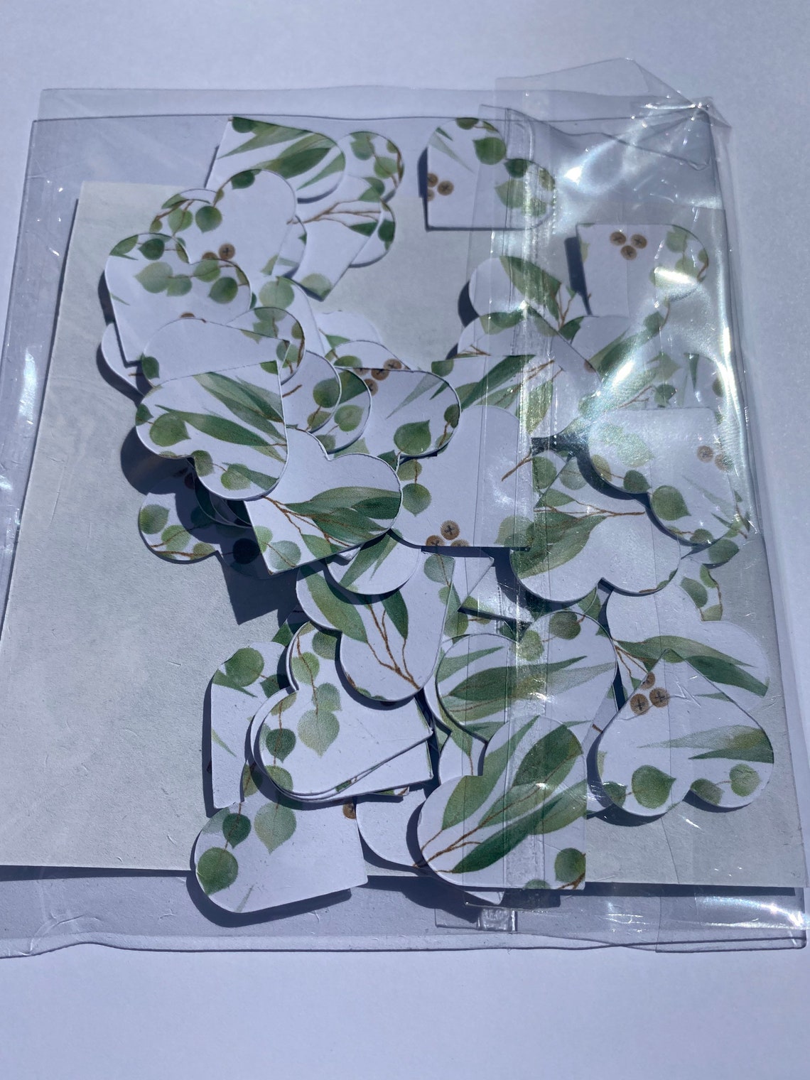 Eucalyptus Design Table Confetti Watercolor Eucalyptus Theme - Etsy