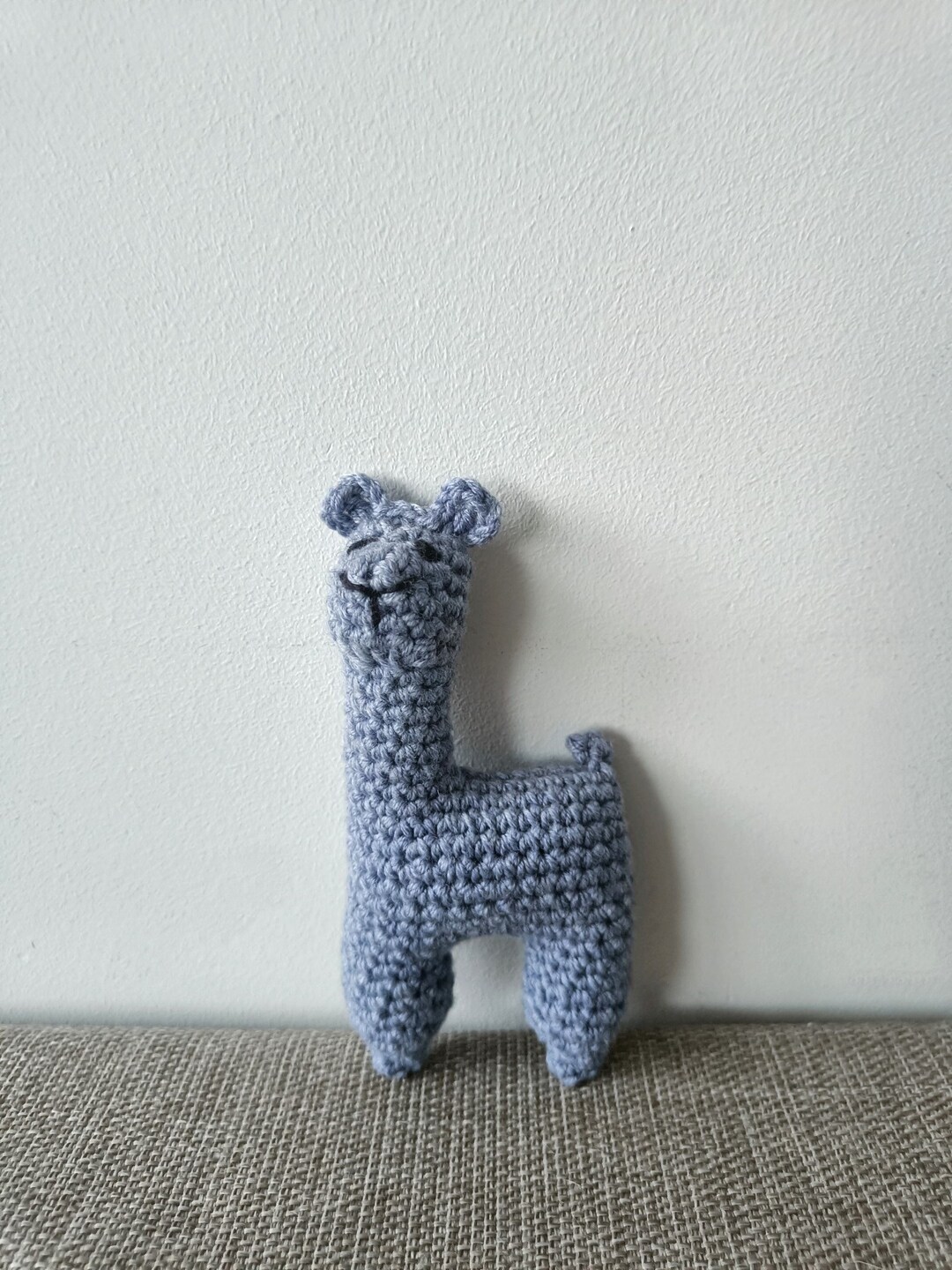 Lilac Alpaca Crochet Toy - Etsy