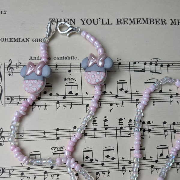 Mickey Mouse Eyeglass Holder - Etsy