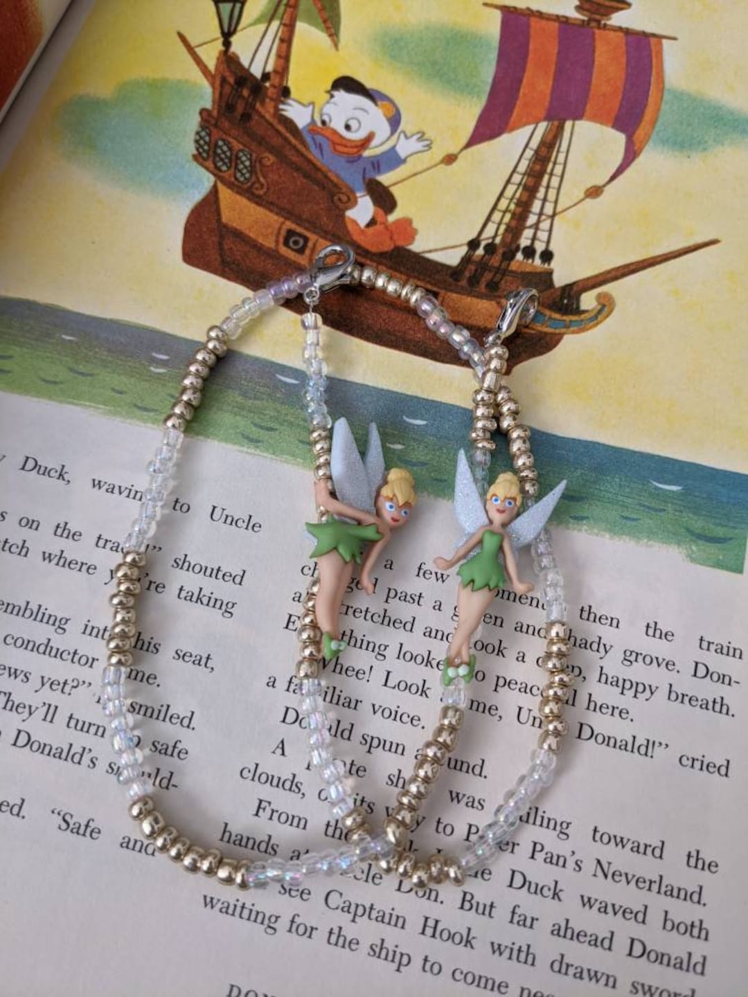 TINKERBELL Mask Chain, Glasses Holder Disney Face Mask Lanyard, Walt ...