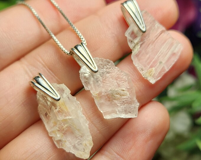 Petalite Pendant - Petalite Jewelry - Petalite Crystal - Synergy 12 ...