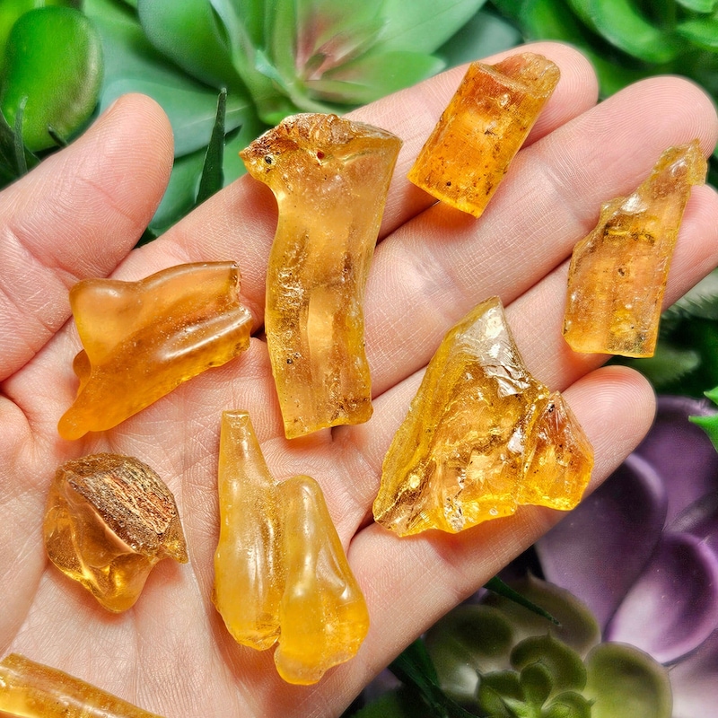 Natural Stone Amber Beads - Etsy