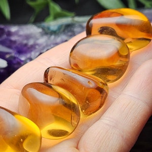 Orange Obsidian Crystal - Polished Obsidian Crystal - Obsidian Stone ...