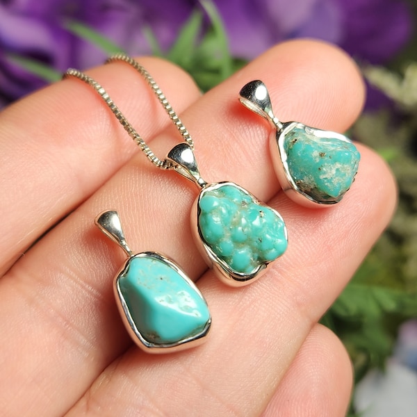 Turquoise Pendant - Etsy
