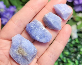 Purple Hackmanite - UV Reactive - Tumbled Hackmanite - Hackmanite Stone ...