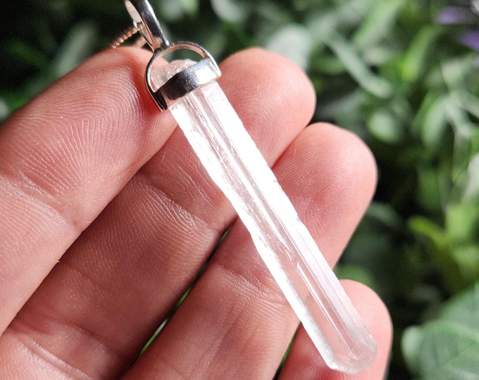 Danburite Pendant Danburite Crystal Danburite Necklace Danburite Jewelry Synergy 12 Raw ...