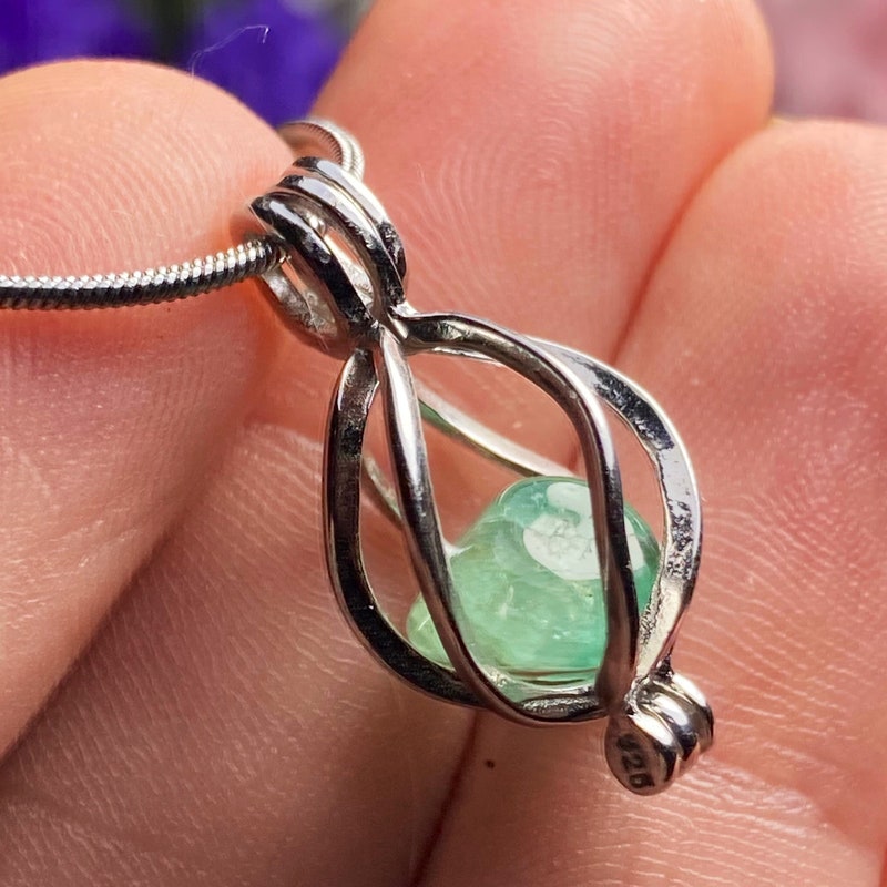 Emerald Pendant - Etsy