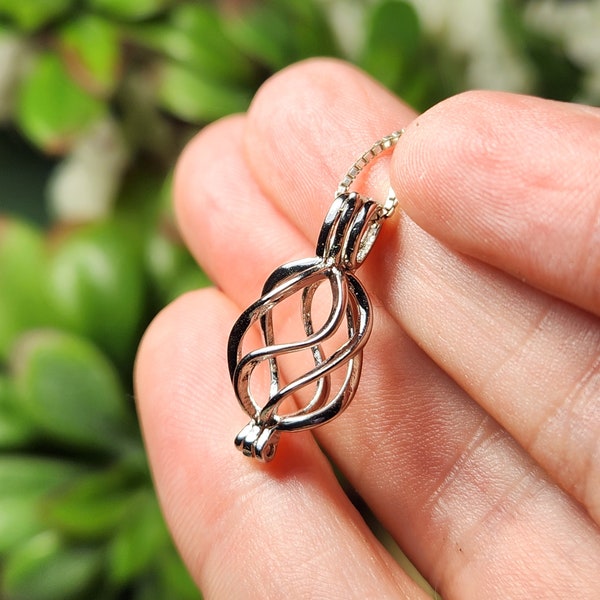 Crystal Cage Necklace - Etsy