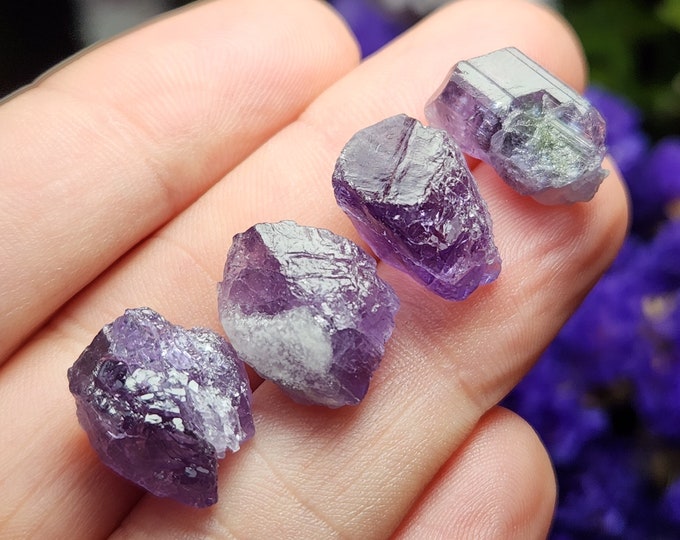 Purple Scapolite Crystal / RARE Crystal / Natural Purple Scapolite ...