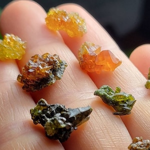 Zincite Crystal - RARE Crystal - Zincite Cluster - Polish Zincite ...