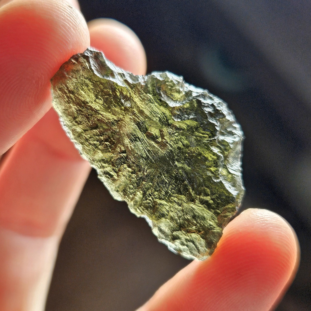 Moldavite - 4.5g Moldavite - Genuine Moldavite - Raw Moldavite ...