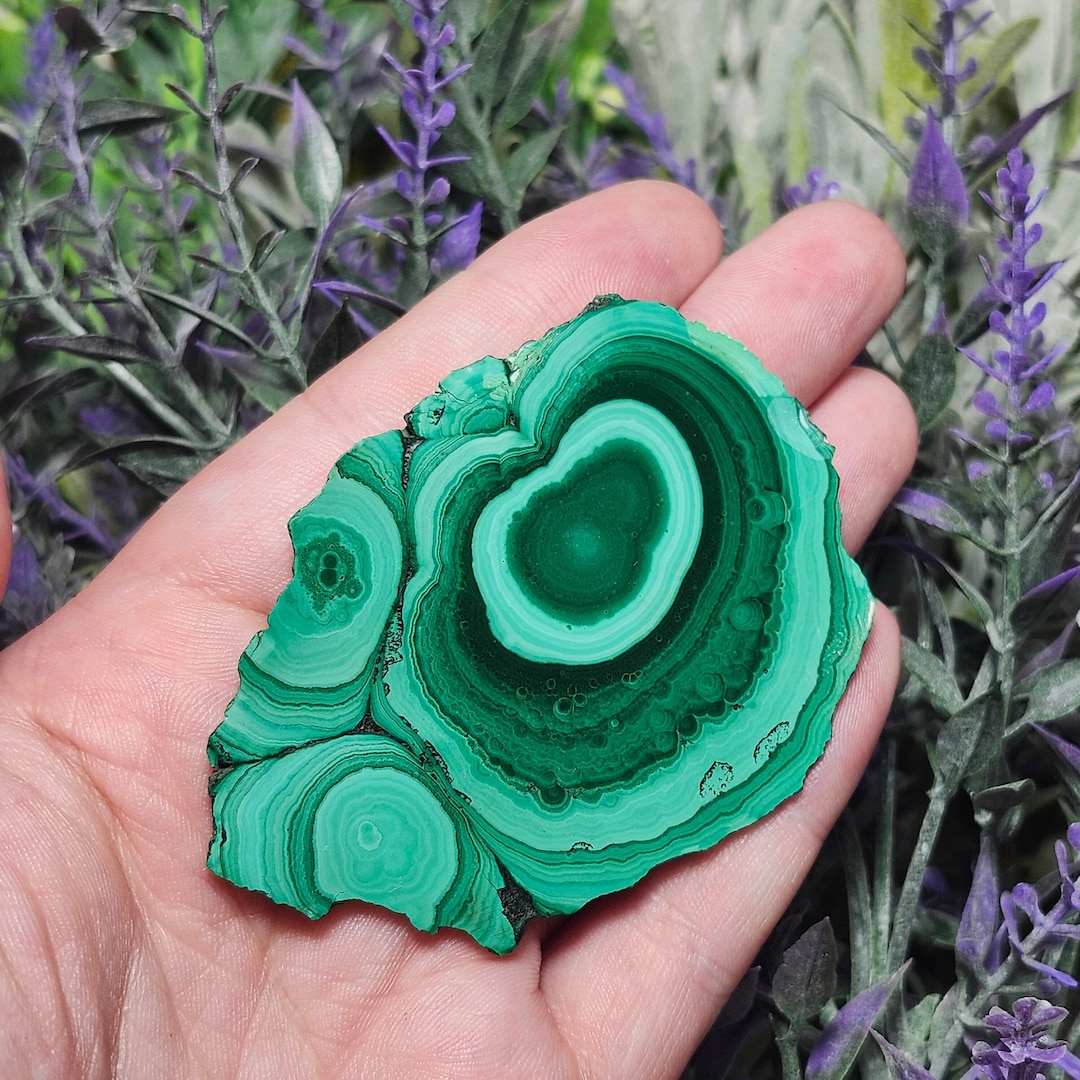Malachite Slice - Malachite Crystal - Polished Malachite - Natural ...