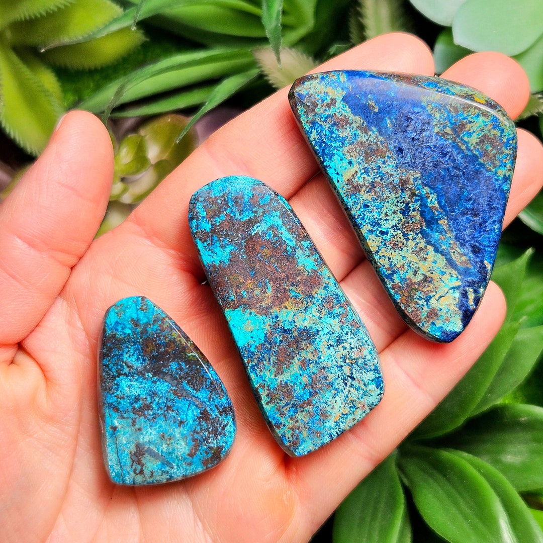 Azurite Chrysocolla - Azurite Crystal - Azurite Specimen - Azurite Slab ...