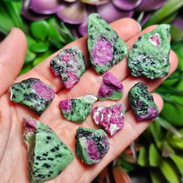 Ruby Zoisite Beads - Etsy