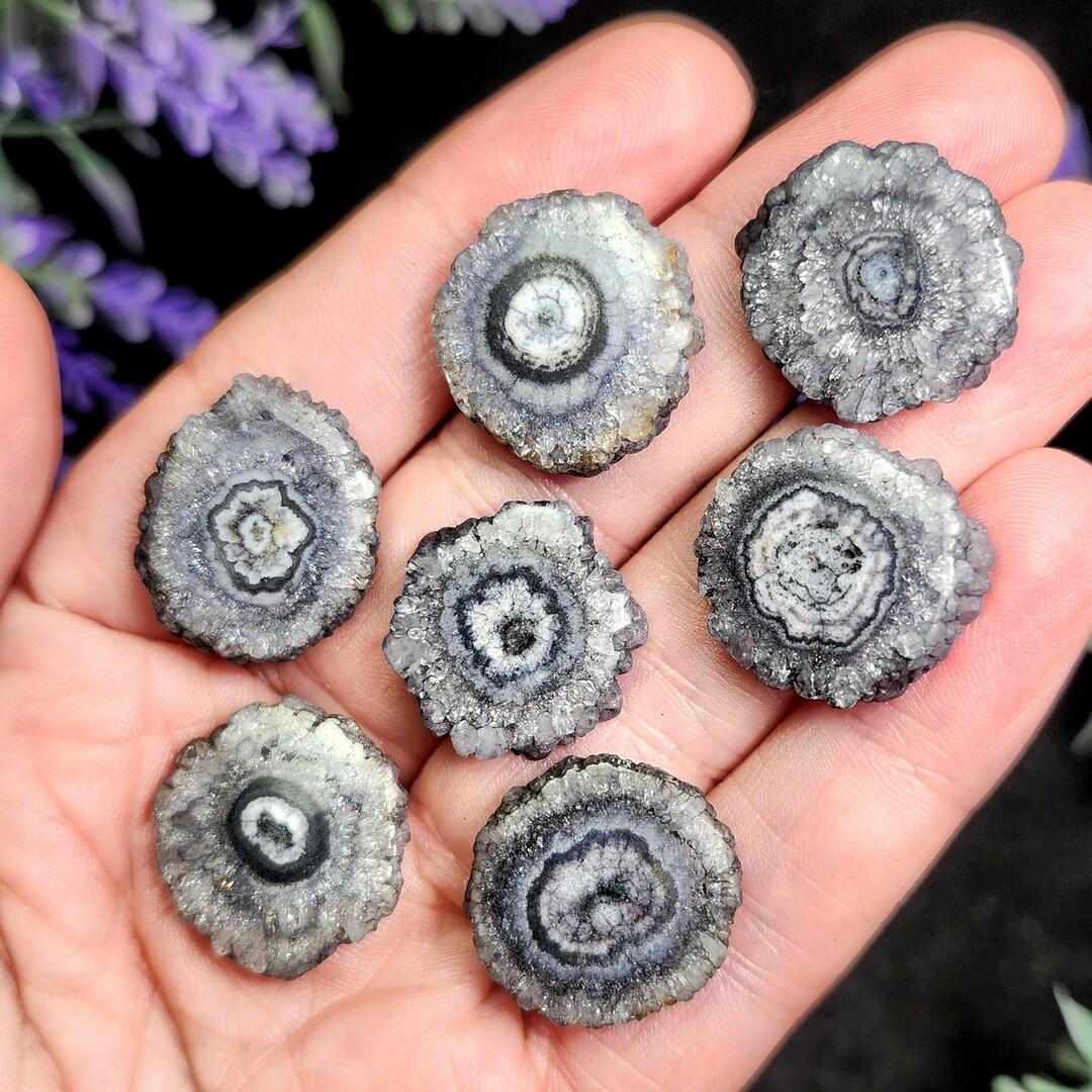 Solar Quartz Stalactite Slices: Single Slice or Pair of Slices, Solar ...