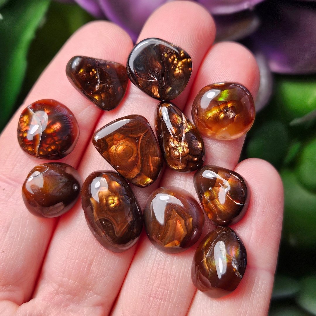 Mexican Fire Agate / Fire Agate / Fire Agate Crystal / Mexican Fire ...