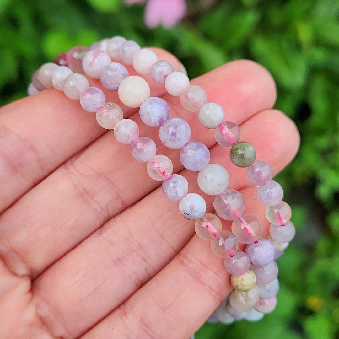 Cherry Blossom Tourmaline Bracelet - Tourmaline Bracelet - Tourmaline ...