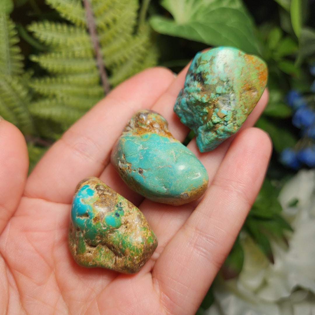 Turquoise Stone / Blue Turquoise / Natural Turquoise / Tumbled ...
