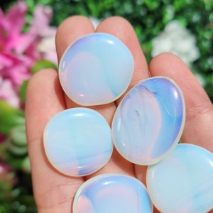 Opalite Crystal - Opalite Stone - Opalite Tumble - Polished Opalite - Opalite Coin - Tumbled ...