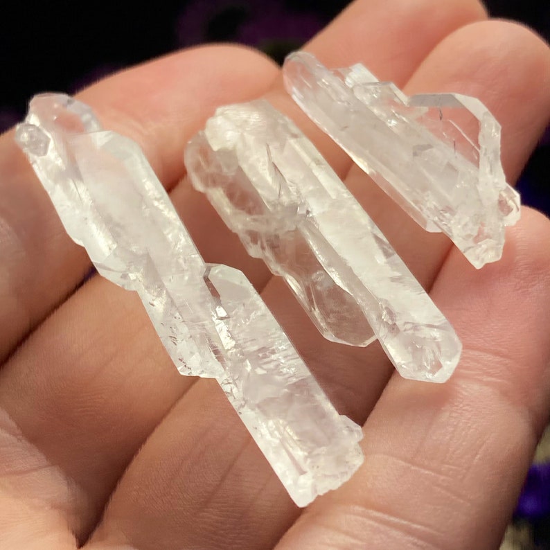 Raw Faden Quartz Crystal Specimen, Quartz Crystal - Etsy