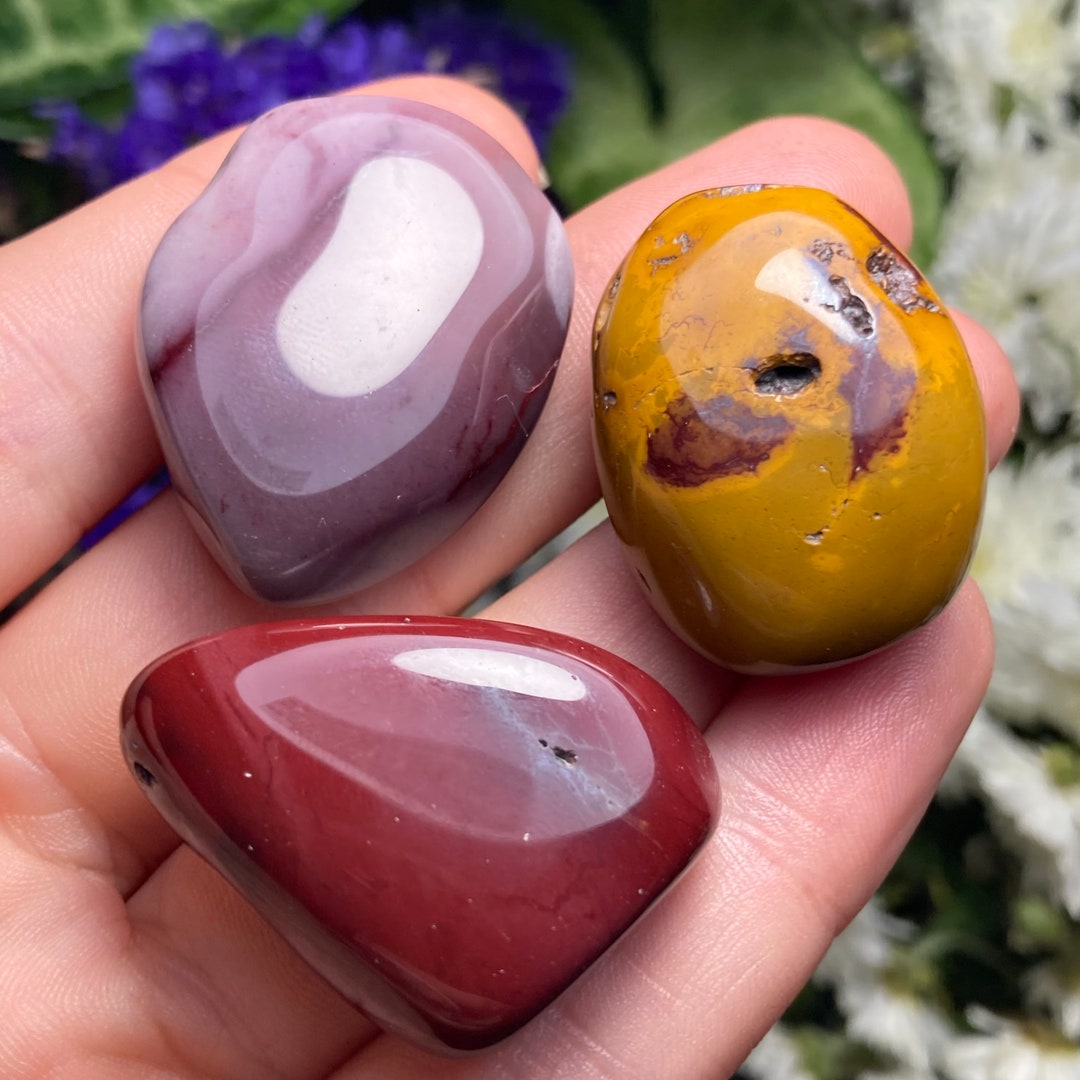 Mookaite Jasper Crystal - Tumbled Mookaite Jasper - Polished Mookaite Jasper - Mookaite Jasper ...