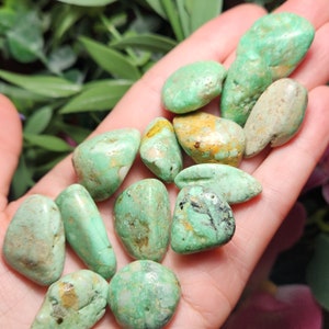 Variscite Crystal - Tumbled Variscite - Variscite Stone - Natural ...